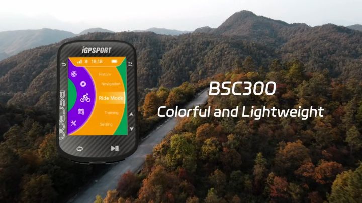 TOSEEK iGPSPORT BSC300 Cycling GPS Computer ANT+ Map Navigation ...