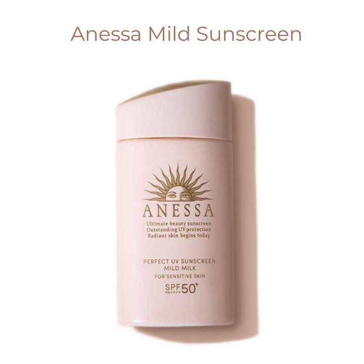 กันแดดสูตรอ่อนโยน Anessa Mild Milk Sunscreen แท้ 💯% | Lazada.co.th
