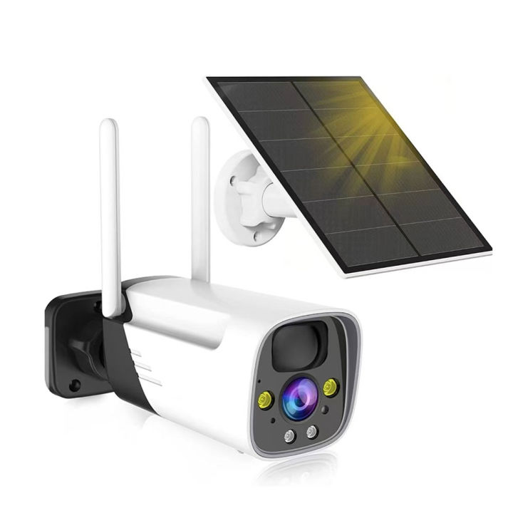 2K Solar Panel for Security Camera Outdoor and indoor, Solar Powered ...