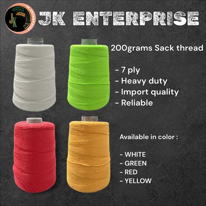 (5 pcs) 200grams Bag Closer Sack Thread / Sack Sealer Sewing Thread 7 ...