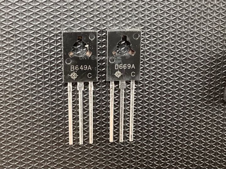 1คู่ 2SD669A 2SB649A TO-126 D669A B649A New original audio amplifier ...