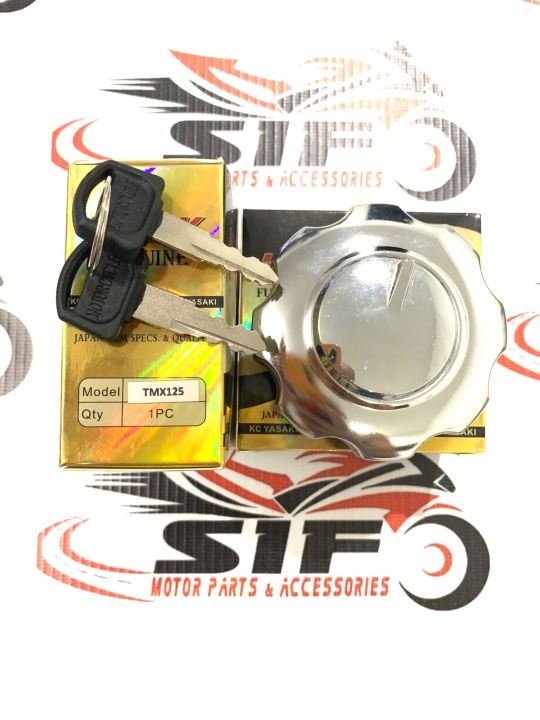 Fuel Tank Cap w/ key TMX 125 OLD ver 1YSK | Lazada PH