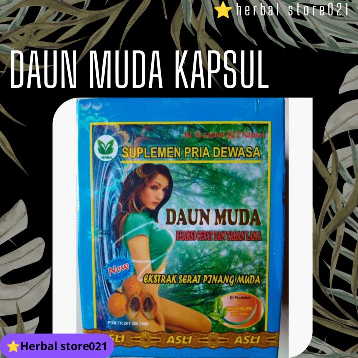 Ready stock..(Daun Muda) kapsul isi 10 original | Lazada Indonesia
