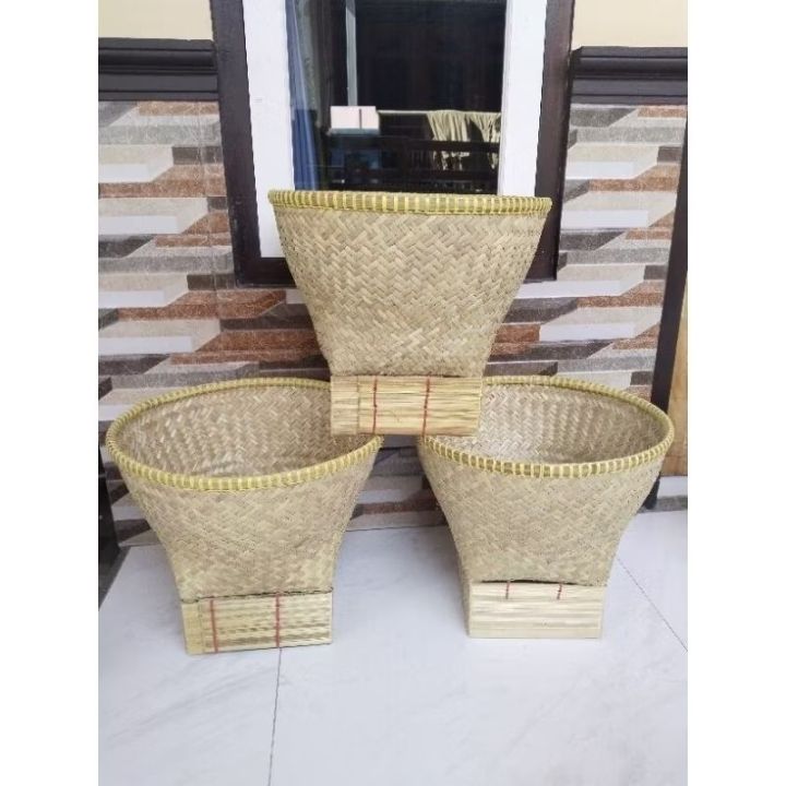 Bakul Nasi Kulit Bambu Diameter 43 cm | Lazada Indonesia