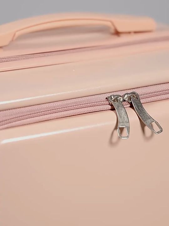 Front Opening 20/24 Inch Luggage Suitcase Portable Hand Carry Luggage ...