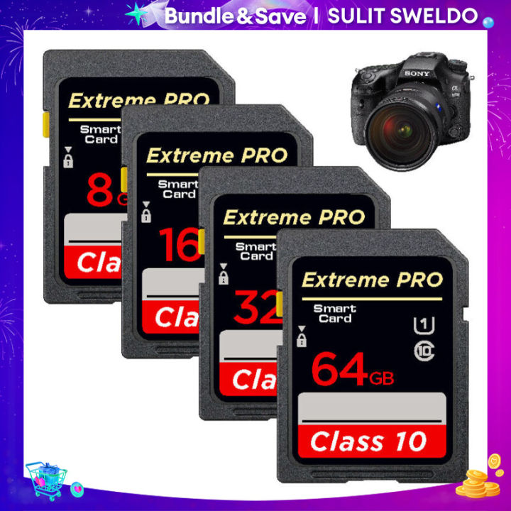 High speed Class 10 SD Card 8GB 16GB 32GB 64GB 128GB 256GB carte sd Memory Card SDA1HC SDA1XC ...