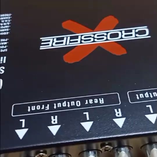 TOP CROSSFIRE-X ชุด เพาเวอร์แอมป์ 4CH เพาเวอร์ 4ชาแนล+ปรีแอมป์7แบนแยกซับ 707 ต่อลำโพงใช้งานได้ ...