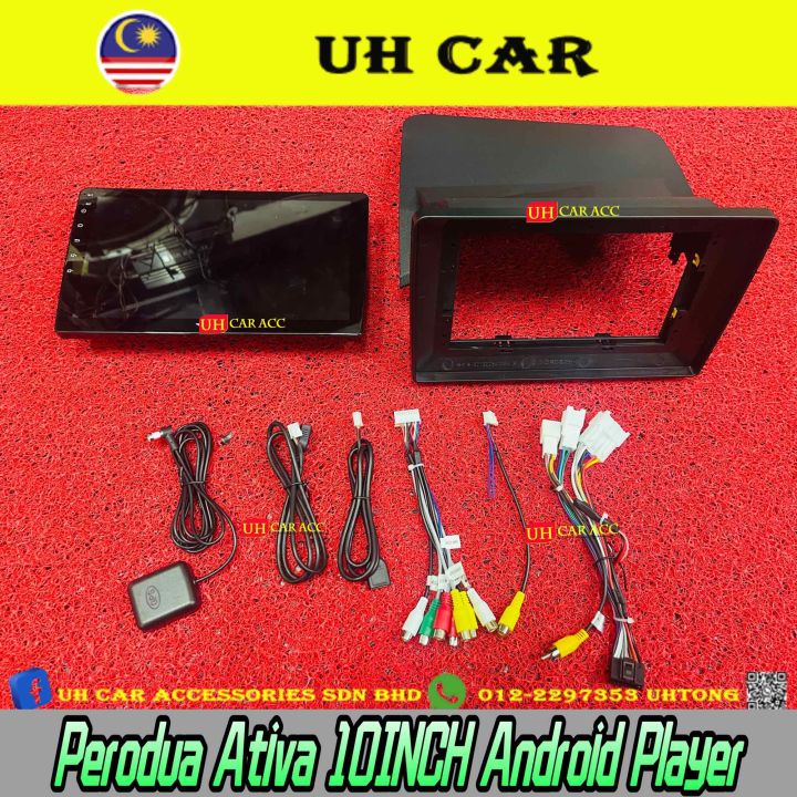 Perodua Ativa 10INCH Android Player With Casing Socket | Lazada