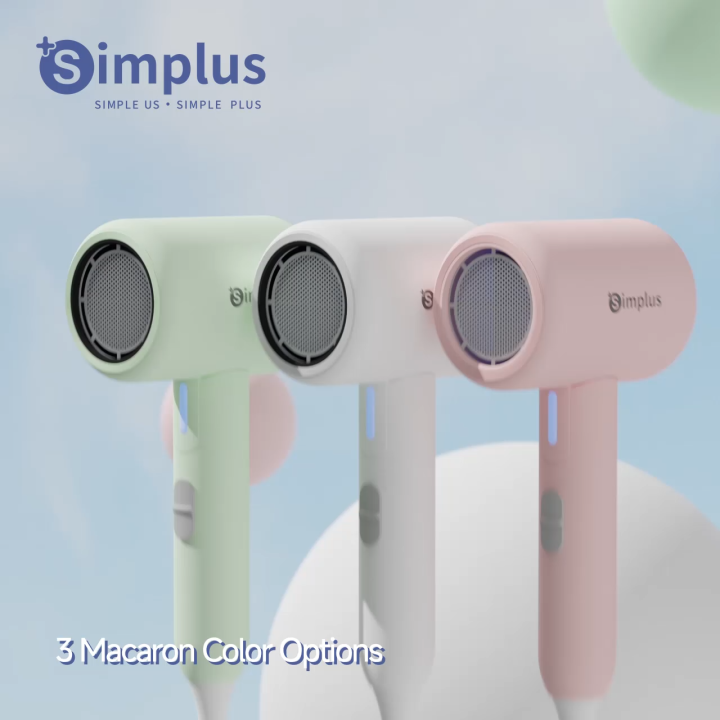 Simplus Blower Hair Dryer Hair Blower Foldable Portable Quick Drying 2 ...