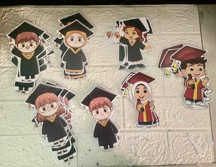 Topper Wisuda Jumbo / Karakter Wisuda | Lazada Indonesia