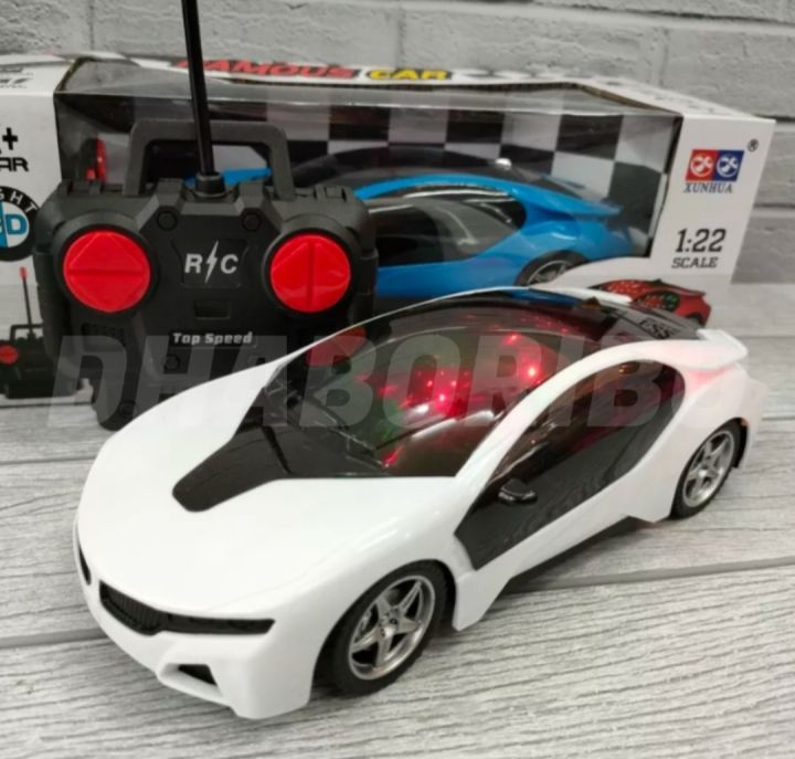 DHABORIBO MAINAN MOBIL REMOTE CONTROL FAMOUS CAR SPORT BERLAMPU 3D ...