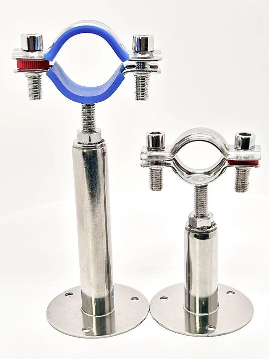 Adjustable Stainless Steel 304 Pipe Clamp Holder Water Pipe Support ...
