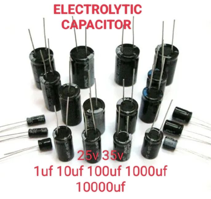 ELECTROLYTIC CAPACITOR 25V 35V 1UF 10UF 100UF 1000UF 10000UF | Lazada PH