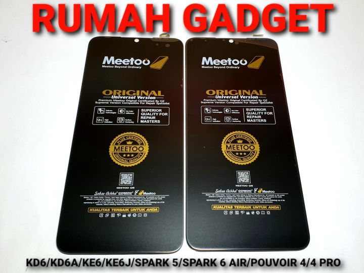 LCD TECNO KD6/KD6A/KE6/KE6J/SPARK 5/SPARK 6 AIR FULLSET TOUCHSCREEN ...