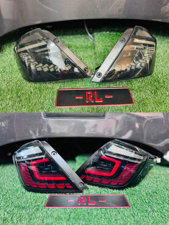 Perodua bezza 2017 - 2024 V1 V2 dragon scale rear LED Tail lamp fog ...