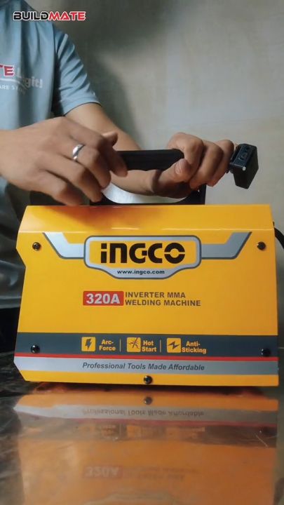 BUILDMATE Ingco Inverter Portable Welding Machine IGBT ARC MMA Weld ...