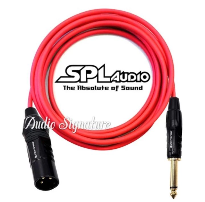 Kabel SPL AUDIO CM-3000 1 Meter Cable Mic Jack Akai Mono to Xlr Male ...