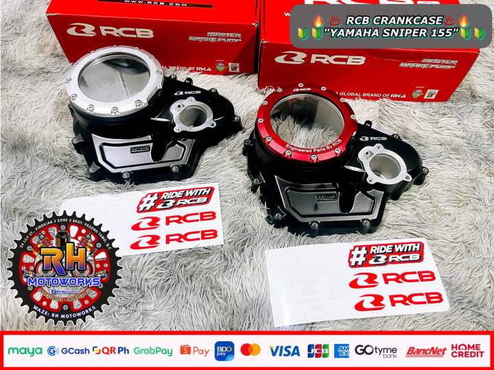 SNIPER 155 RCB CRANKCASE (TRANSPARENT) 100% RCB AUTHORIZED DEALER ...