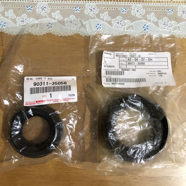 ORIGINAL TOYOTA RAV4 4WD 2006-2012 2AZ FRONT AXLE OIL SEAL (DRIVER AND ...
