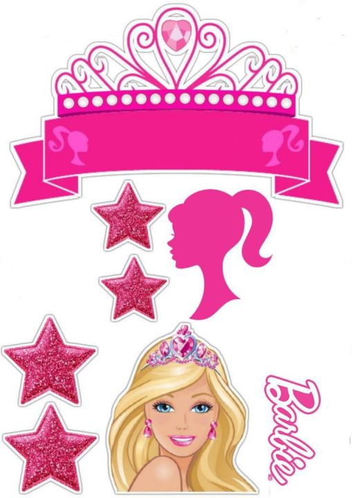 Topper Cake Barbie (Custom Nama) | Lazada Indonesia