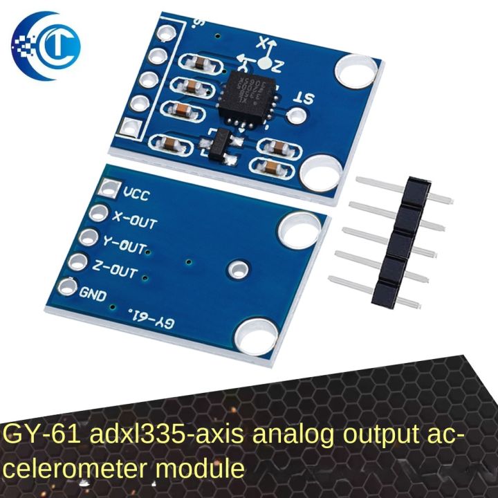 Gy 61 Adxl335 Acelerometro 3 Axis Analog Output Accelerometer Module Angular Transducer 3v 5v 8906
