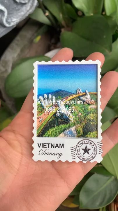 Hít dán nam châm tủ lạnh cảnh Việt Nam, Hội An, Halong chất liệu ...