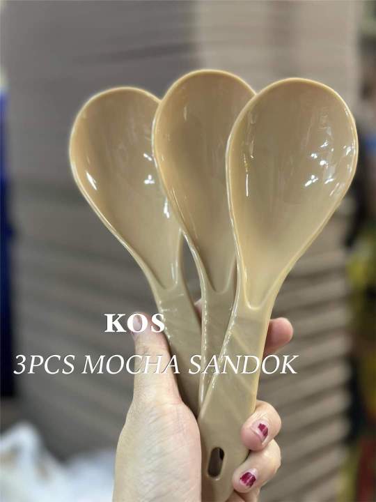 3pcs Aesthetic Mocha Ladle / Sandok Set | Lazada PH