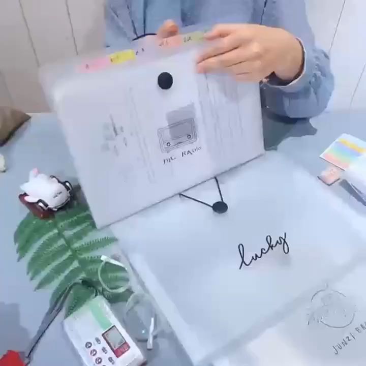 Ready Stock File Attache Case Multi-layer Expansion Portfolio Paper ...