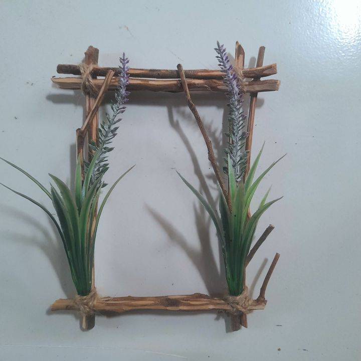 Bingkai foto ranting kayu UK 5R Untuk dekorasi ruangan / lainnya ...