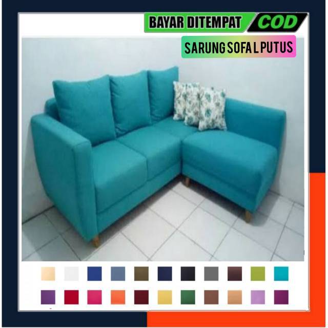 COVER SOFA L PUTUS SARUNG SOFA BED ELASTIS 1 & 3 SEATER L PUTUS COVER ...