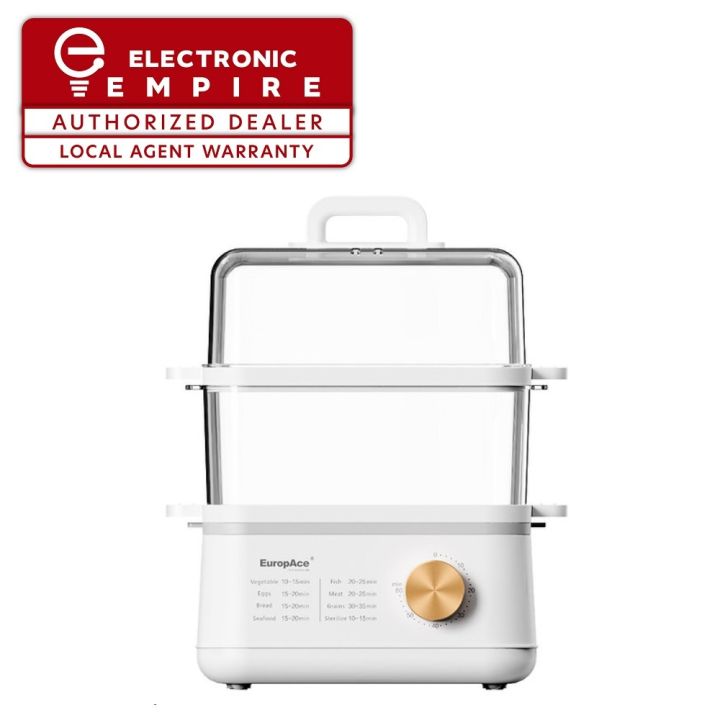 EuropAce EFS 3122B | EFS3122B Rapid Food Steamer 12L | Lazada Singapore