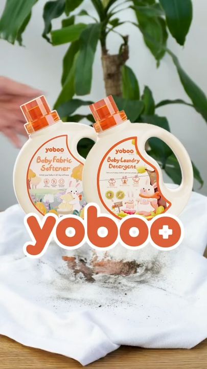 Yoboo Baby Laundry Detergent 1.5L I Removes Stains & Odors Naturally ...