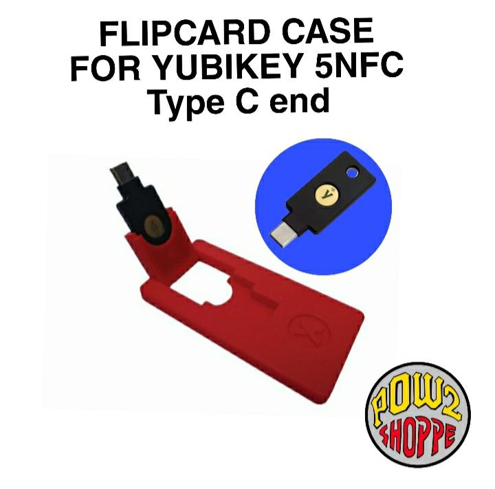Flipcard Case for Yubikey 5 NFC Type C end | Lazada PH