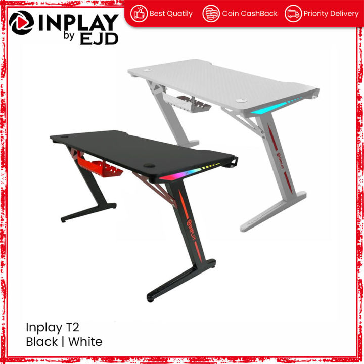 Inplay T2 Black | White Gaming Table | Inplay by EJD | Lazada PH