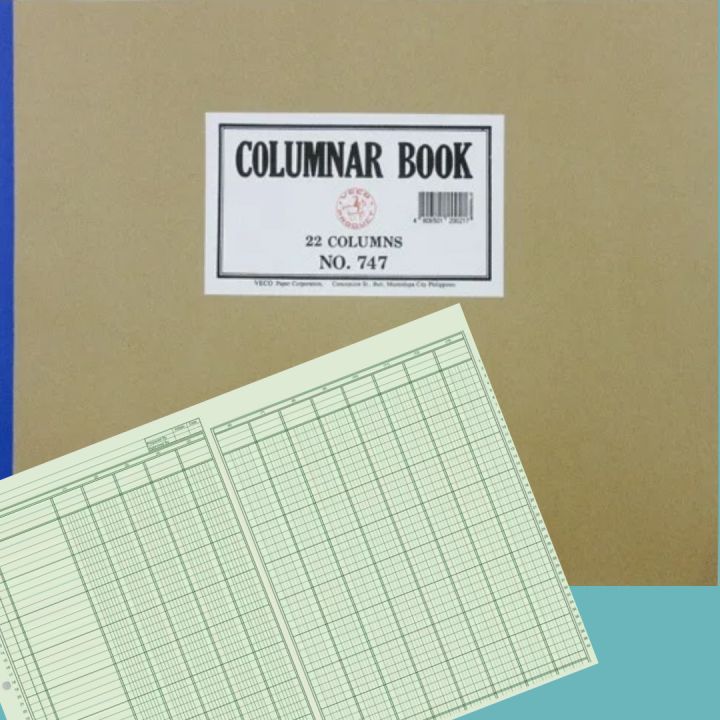 Columnar Book 22/24 columns | Lazada PH