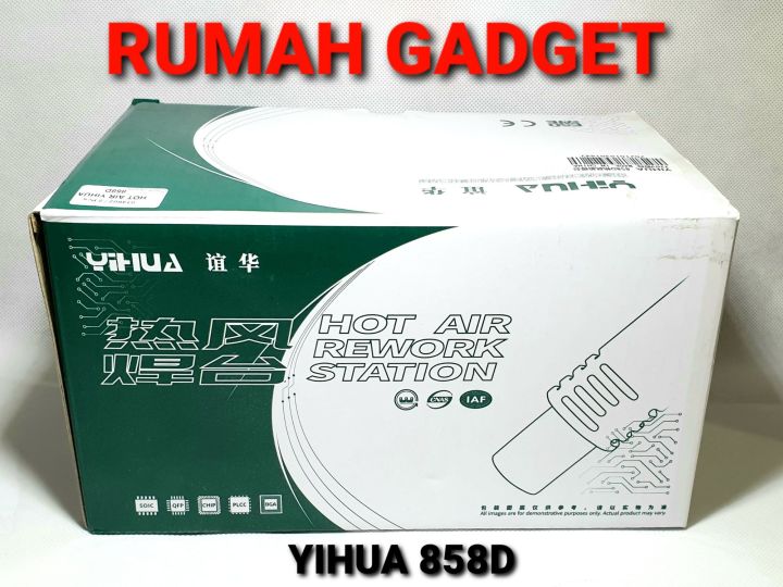 BLOWER YIHUA 858D SOLDER UAP BLOWER ALAT SERVIS DIGITAL/BLOWER KAISI K ...