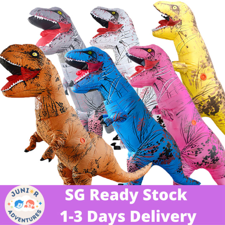 T-rex Dinosaur Costume Halloween Inflatable Costume Toys For Boys ...