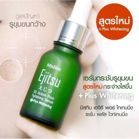 มิสทิน เอจิสึ ทรีดี แอ็คชั่น พอร์ ไทเทนนิ่ง เซรั่ม Mistine Ejitsu 3D Action Pore Tightening ...