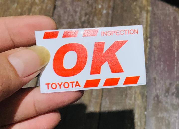 Sticker Toyota OK | Lazada Indonesia