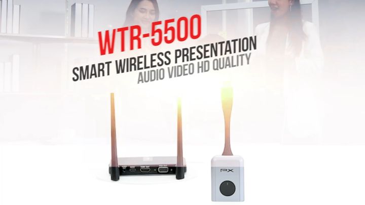 Wireless HDMI Audio Video Transmitter Receiver Display TV PX WTR-5500 ...
