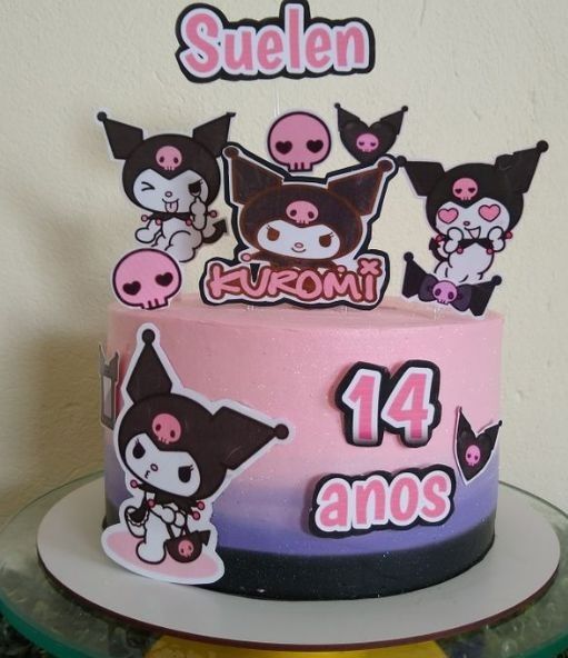 KUROMI cake topper (5pc/set) | Lazada PH