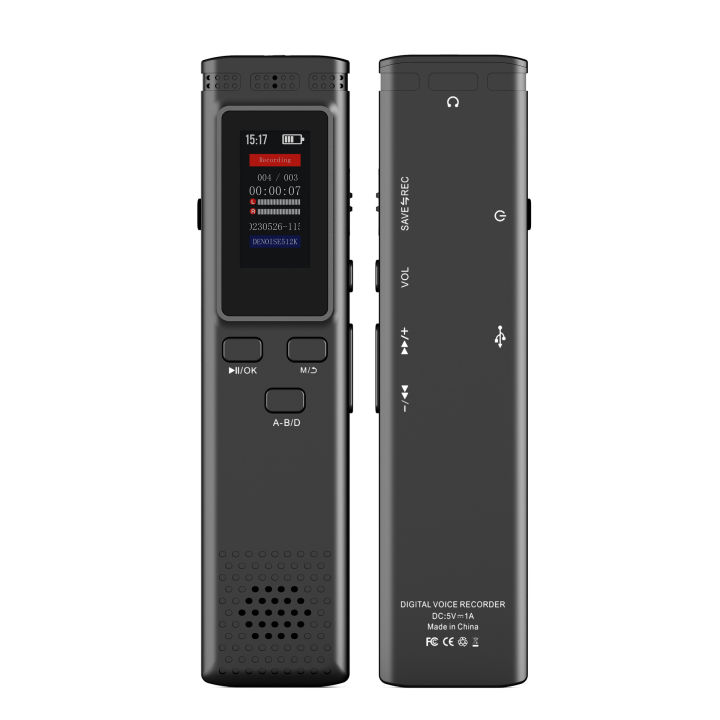 Voice Recorder - 23Hr HD Recording, 8GB-128GB Expandable Memory ...