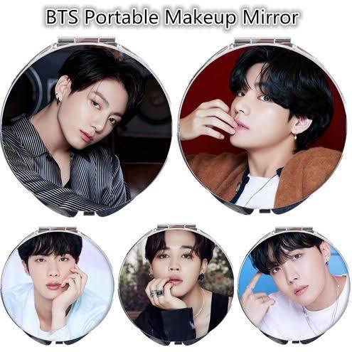 BTS Compact Mirror / KPOP BTS Foldable Cosmetic Mirror | Lazada PH