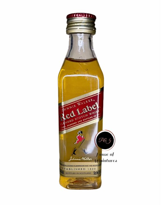 Red Label Miniature 50ml (plastic bottle) | Lazada PH