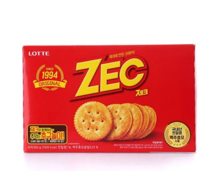Lotte Zec Original Crackers 300G | Lazada PH