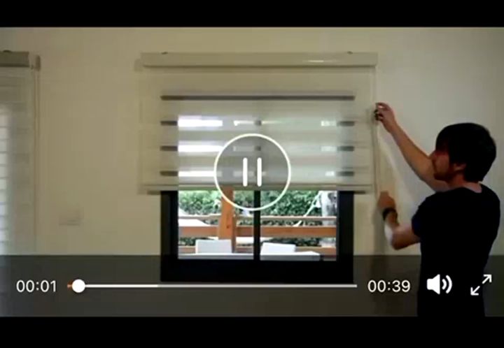 Sunshine Cottage Venetians Duo Roller Blinds Curtain Roler Blinds Curtain 60 / 80 / 100 / 120 ...