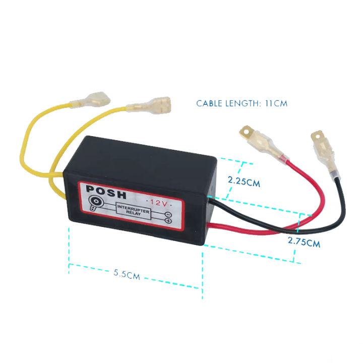 Horn Relay Interrupter，12V Universal Horn Relay Rapid Motorcycle ...