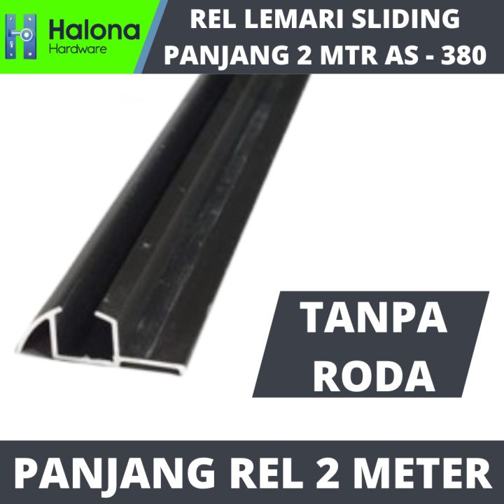 Rel Sliding Timbul 380 Panjang Rel 2 Meter Plus Roda SD 380 Harfit ...