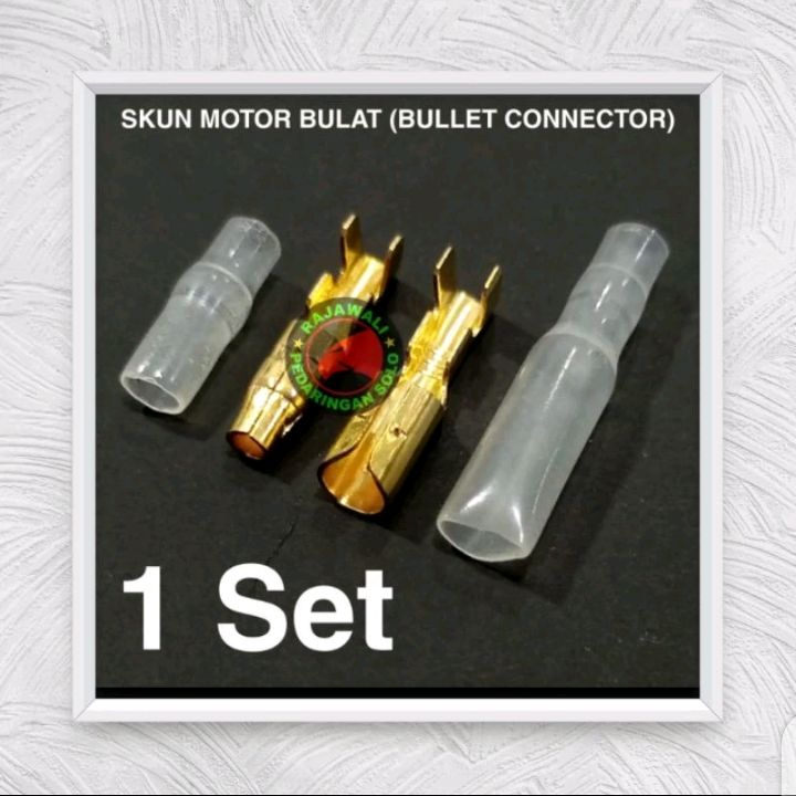 SKUN KONEKTOR MOTOR BULAT BULLET CONNECTOR | Lazada Indonesia