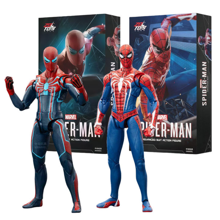 Genuine ZD TOY PS4 Spiderman Figure Avengers Spider Man Action Figures ...